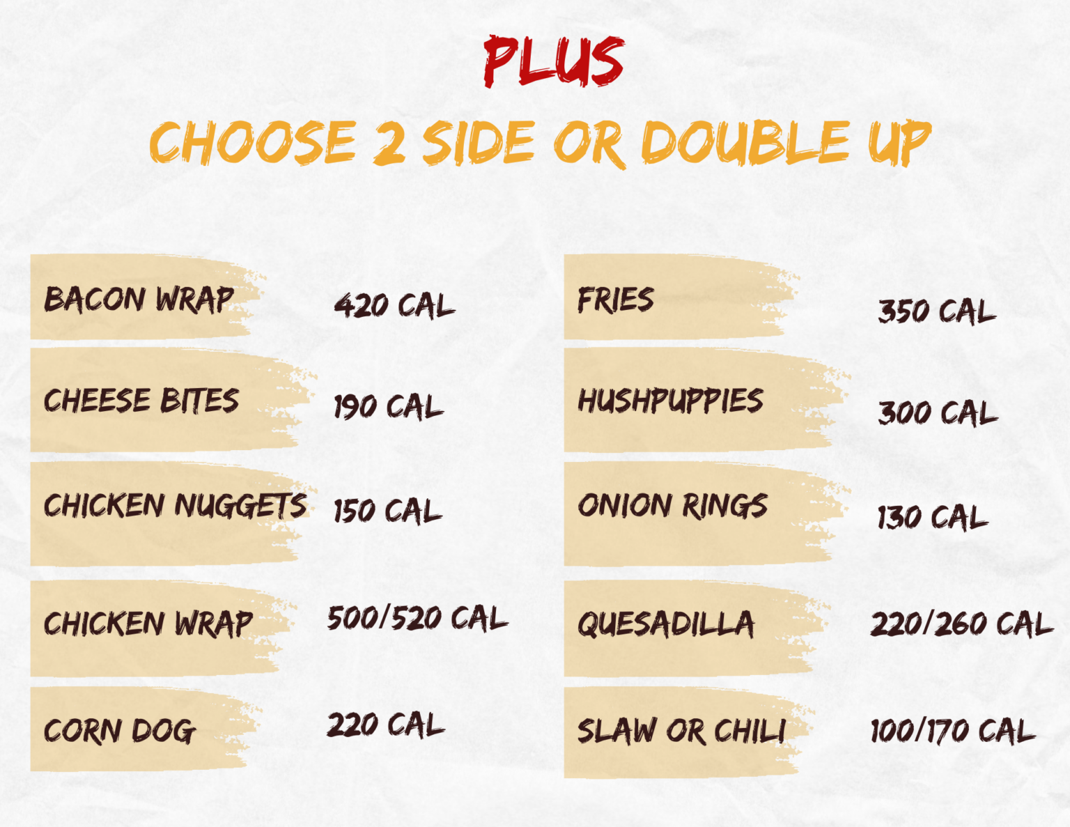 Cookout Menu 2025 with Prices, Calories & Combos